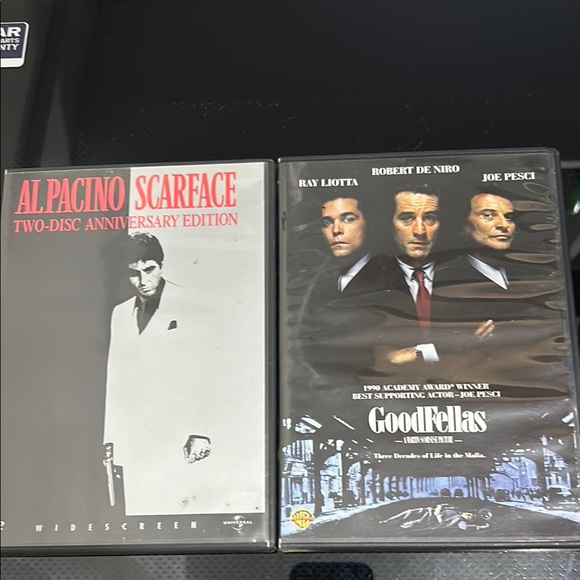 Other | Goodfellas Scarface Dvds Gangster Mob Mafia Al Pacino Robert De ...